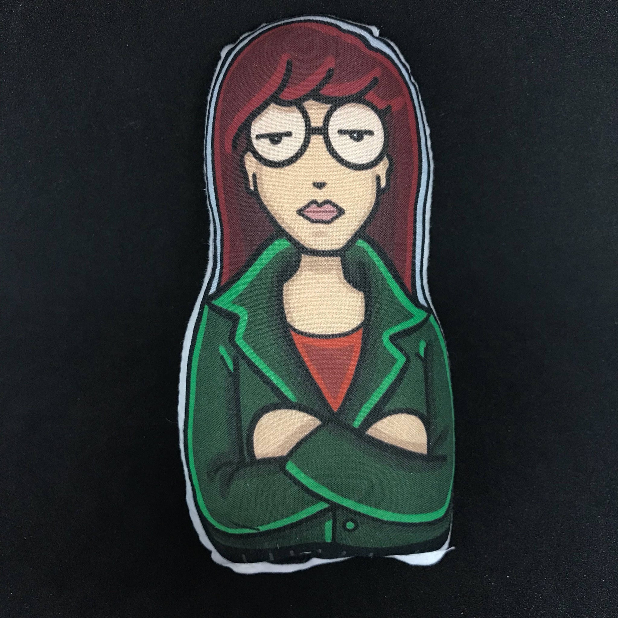 Daria Inspired Plush Doll or Ornament – The Cuddle Cult