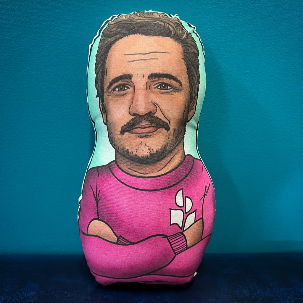 Pedro Pascal inspired Plush Doll or Ornament – The Cuddle Cult