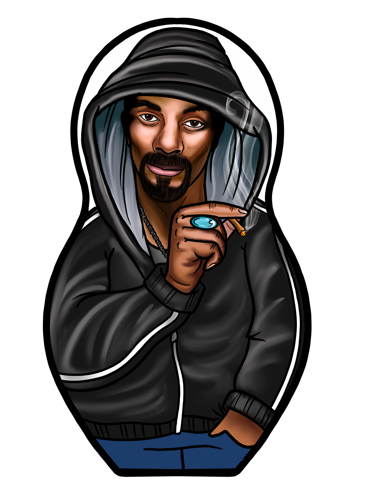 Snoop Dogg inspired Plush Doll or Ornament – The Cuddle Cult