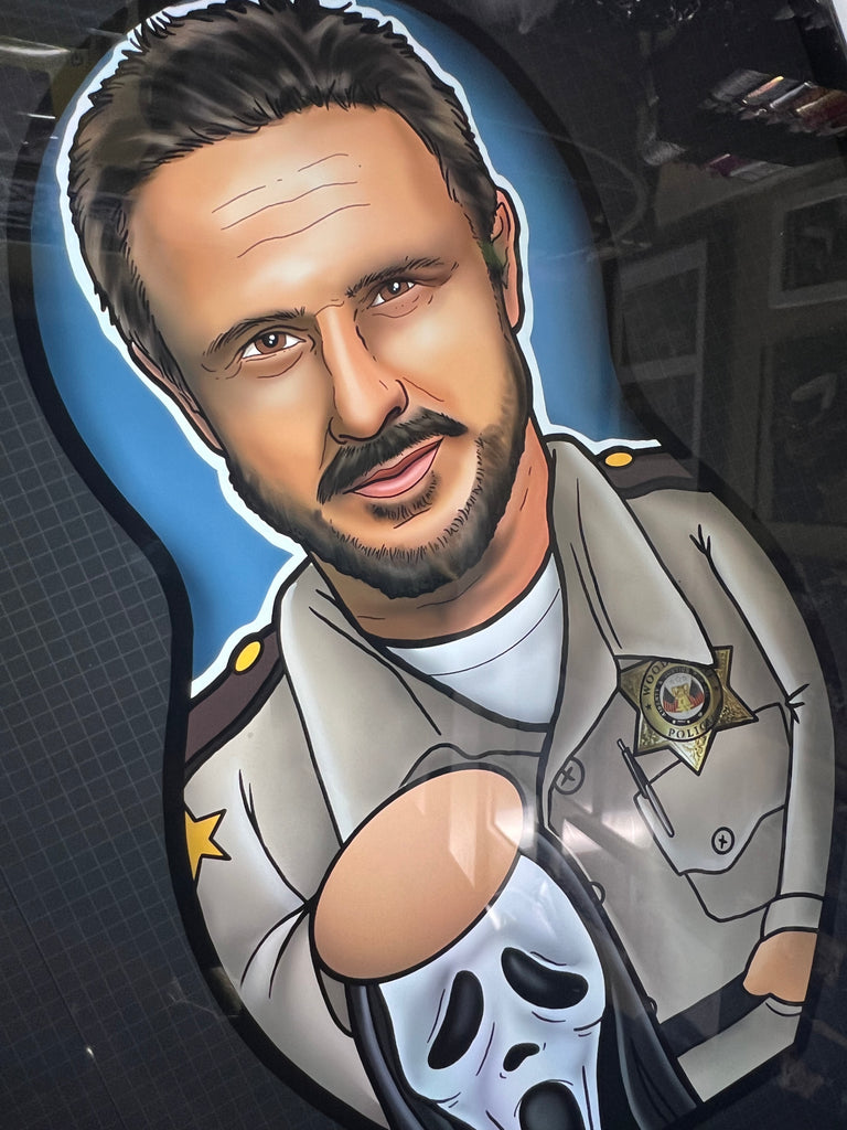 Deputy Dewey, David Arquette Scream Inspired Plush Doll or Ornament ...